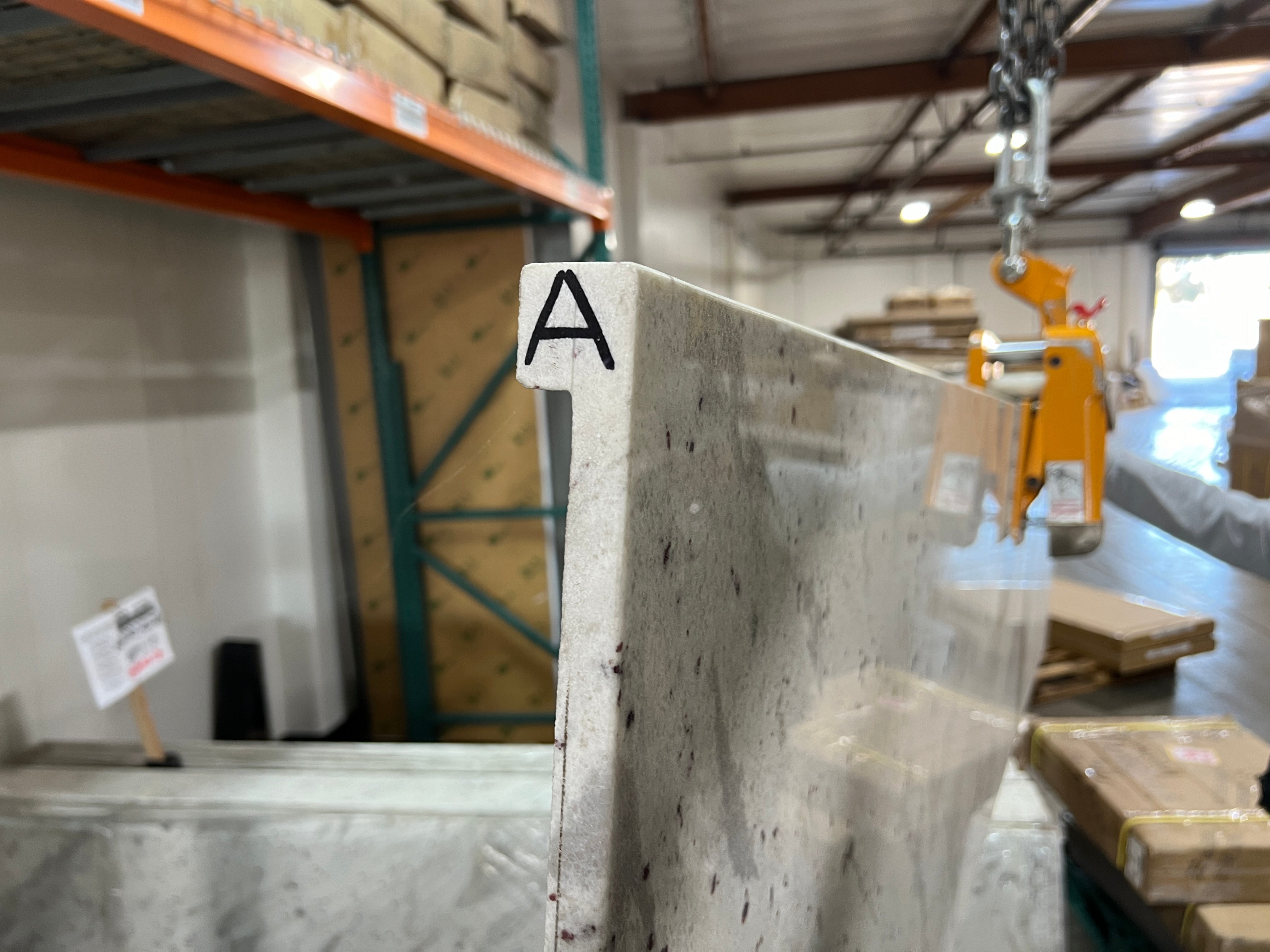 Andromeda White Granite Countertop – Apex Stone & Cabinet