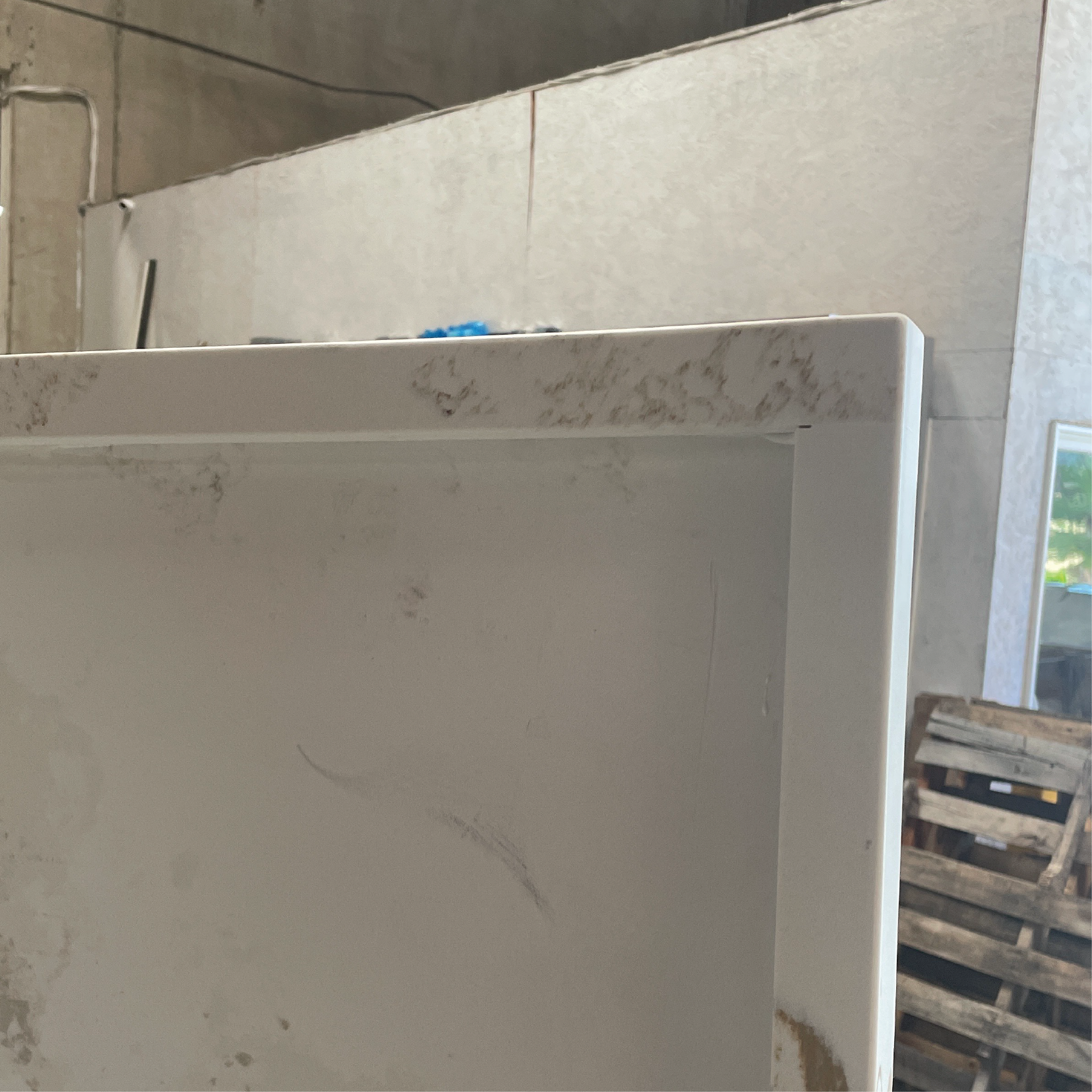 Calacatta Gold Picasso Countertops - 26"x 110" | Apex Granite Outlet